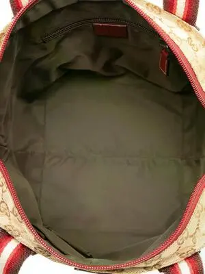 Gucci 2000-2015 Gg Canvas Web Tote Bag - Neutrals