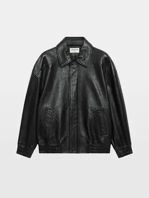 Zadig&Voltaire Loriand Leather Jacket - Black