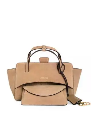 HIDESINS Small Flap Suede Tote Bag