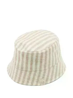 Brunello Cucinelli Striped Bucket Hat