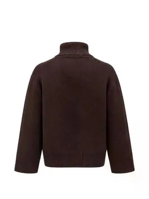 YVES SALOMON Ribbed-knit Cashmere Sweater