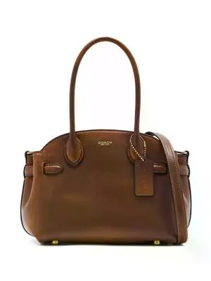 COACH Empire Carryall Bag 21 In Loved Leather - Brown