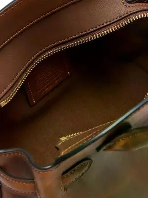 COACH Empire Carryall Bag 21 In Loved Leather - Brown