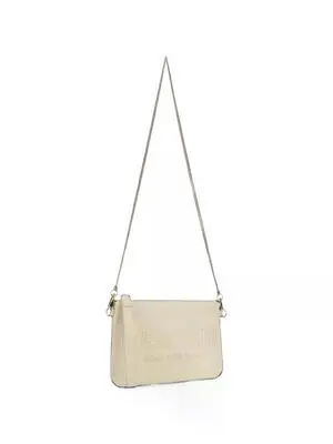 Moschino Logo-debossed Chain-link Shoulder Bag