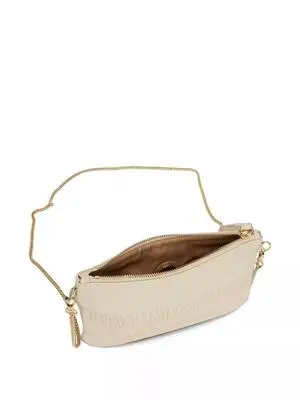 Moschino Logo-debossed Chain-link Shoulder Bag