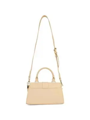 Moschino Logo-plaque Tote Bag - Neutrals