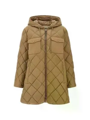 Max Mara Fidato Diamond-quilted Down Jacket