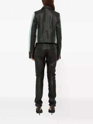 Christopher Esber Scuffed-effect Leather Jacket