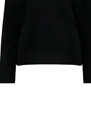 Valentino Garavani Off-shoulder Ribbed-knit Sweater