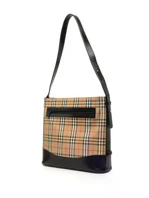 Burberry 2000-2017 Haymarket Check Canvas Tote Bag
