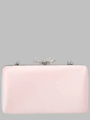 SELF-PORTRAIT Clutch In Raso Con Fiocco