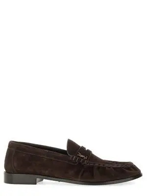 Saint Laurent Mocassino Le Loafer - Brown