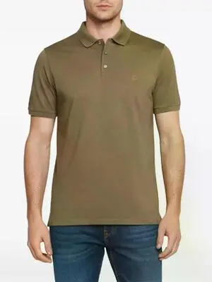 LOUIS VUITTON Pique Cotton Polo Shirt - Green