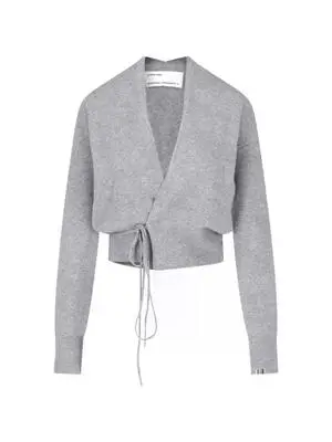 Extreme Cashmere Ella Wrap Sweater - Grey