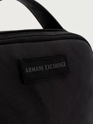 Armani Exchange Logo-patch Shoulder Bag