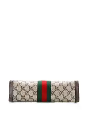 Gucci Ophidia Chain Shoulder Bag Gg Coated Canvas Small Crossbody Bag - Brown