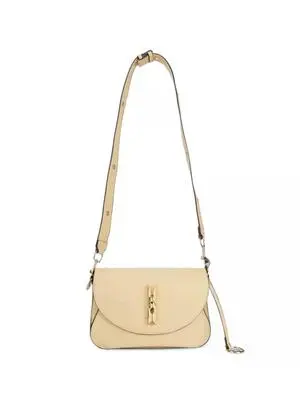 Moschino Clothespin-detail Shoulder Bag - Neutrals