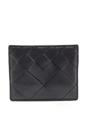 Bottega Veneta Intrecciato Card Holder - Black