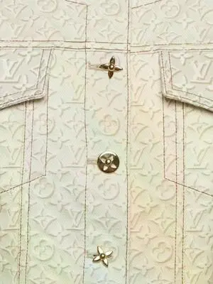 LOUIS VUITTON Monogram Jacquard Denim Jacket