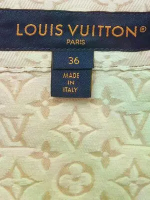 LOUIS VUITTON Monogram Jacquard Denim Jacket