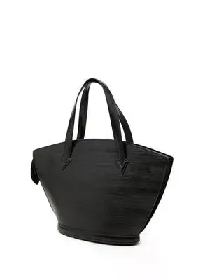 LOUIS VUITTON 1995 Epi Saint Jacques Pm Short Strap Handbag - Black