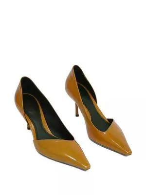 Christopher Esber Max Patent Leather Pumps - Brown