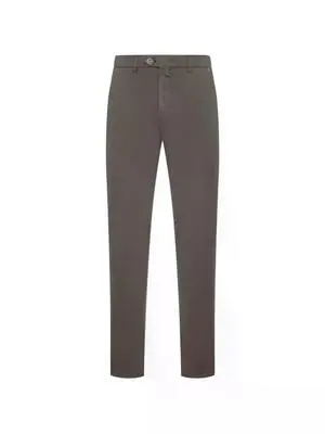 Kiton Straight-leg Cotton Trousers