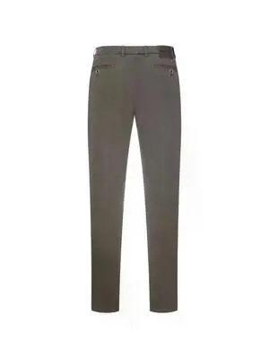 Kiton Straight-leg Cotton Trousers