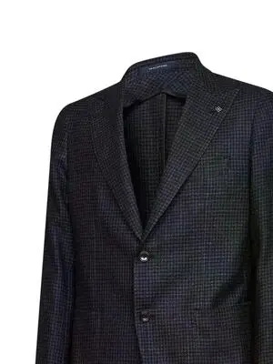 Tagliatore Houndstooth Single-breasted Jacket