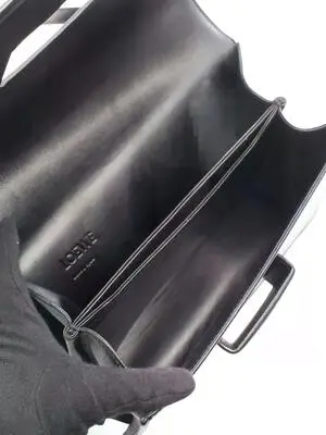 Loewe 2015-2026 Leather Barcelona Flap Shoulder Bag