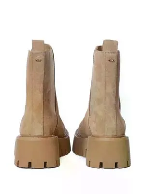 Michael Kors Asher Suede Lug Boots