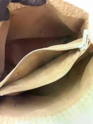 Fendi 2000-2010 Zucchino Canvas Tote Bag