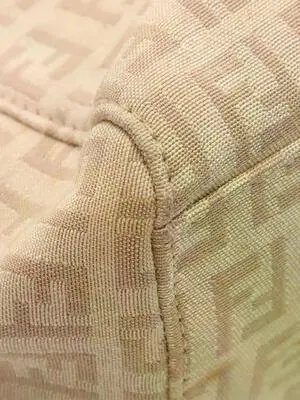Fendi 2000-2010 Zucchino Canvas Tote Bag