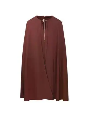 Max Mara Short Cady Cape Dress