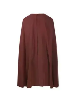 Max Mara Short Cady Cape Dress