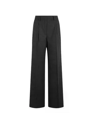SLOWEAR Pleated Wide-leg Trousers