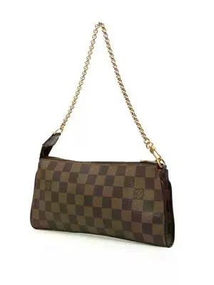 LOUIS VUITTON 2007 Damier Ebene Eva Satchel