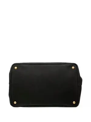 Prada 2010-2026 Canvas Canapa Logo Tote Satchel