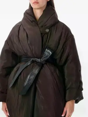 Magda Butrym Belted Padded Coat