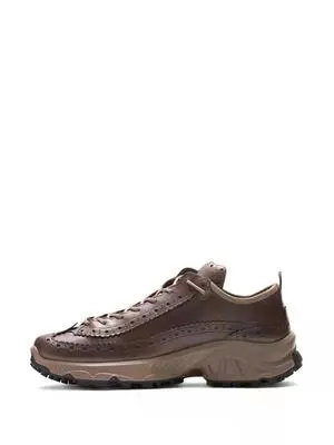 CRAIG GREEN Receptor Brogue Sneakers - Brown