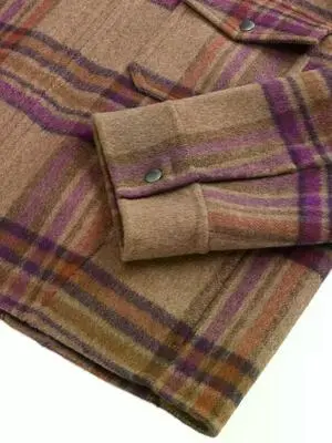 Woolrich Check Double-face Jacket - Brown