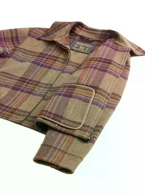 Woolrich Check Double-face Jacket - Brown