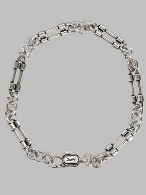 Saint Laurent Bracciale A Catena Con Moschettone