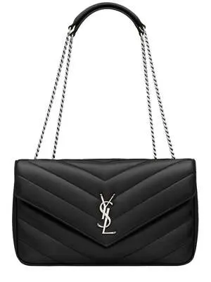 Saint Laurent Borsa Loulou Medium - Black