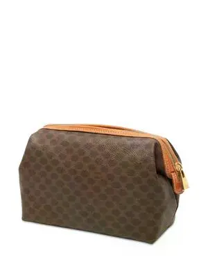 Celine 2000-2026 Macadam Coated Canvas Clutch Bag