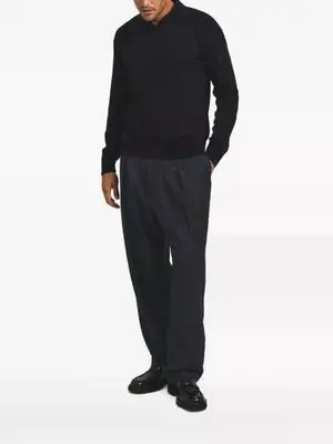 CESAR CASIER Amory Merino-wool Polo Shirt