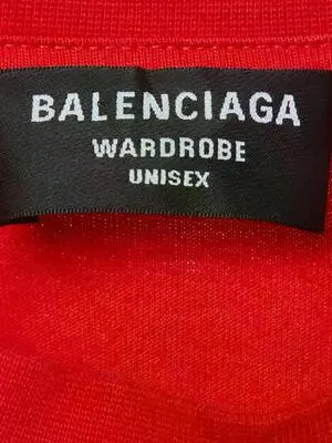Balenciaga Logo-embroidered Oversized T-shirt