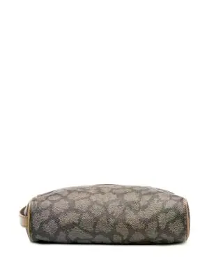 Saint Laurent 20th Century Printed Coated Canvas Clutch Bag