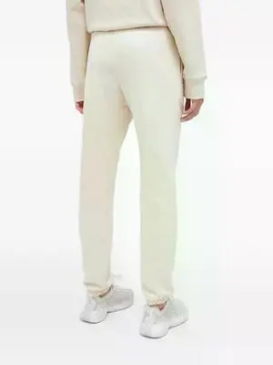 CASALL Logo-embroidered Elasticated Track Pants - White