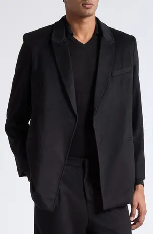 Frenckenberger Wool And Cashmere Suit Blazer